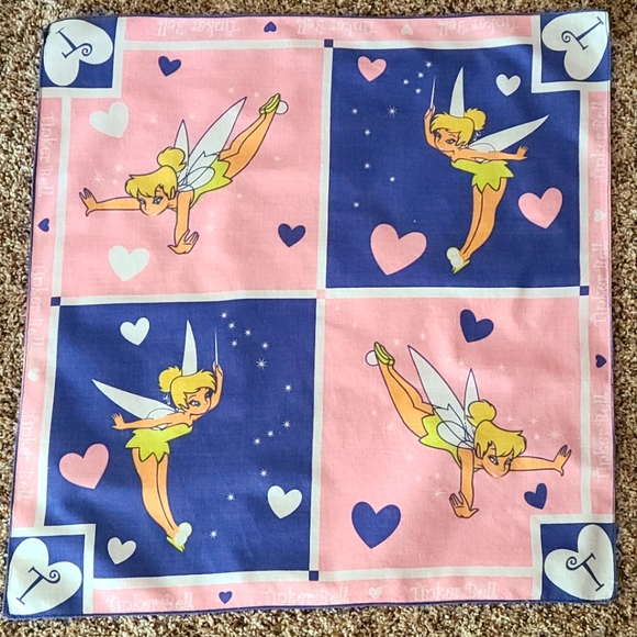 Disney | Accessories | Vintage Tinkerbell Bandana | Poshmark